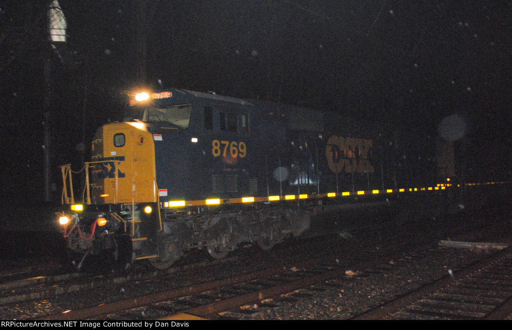 All EMD K531-23 led by CSX SD60M 8769